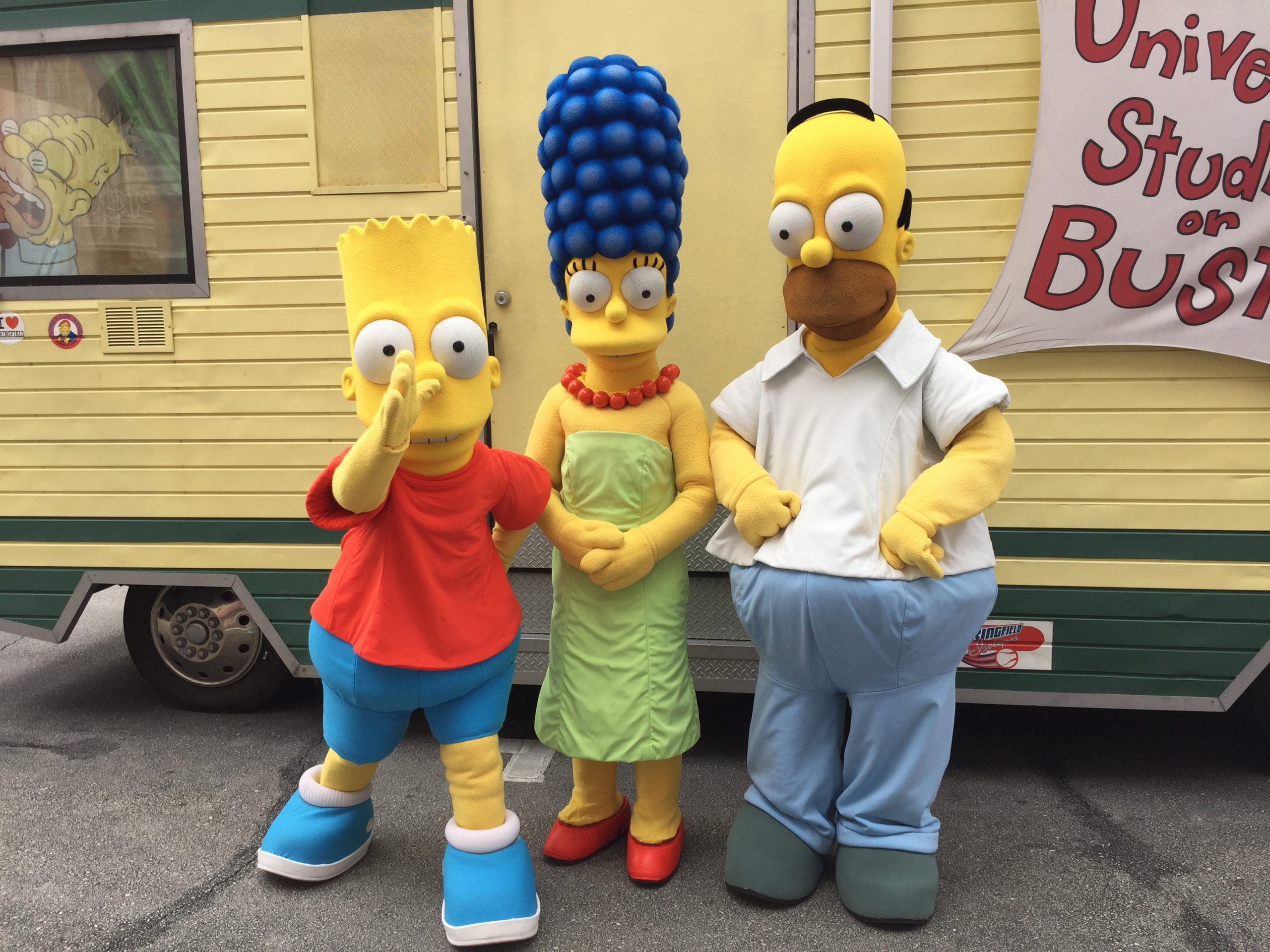 The Simpsons meet and greet US - The Unofficial Guides