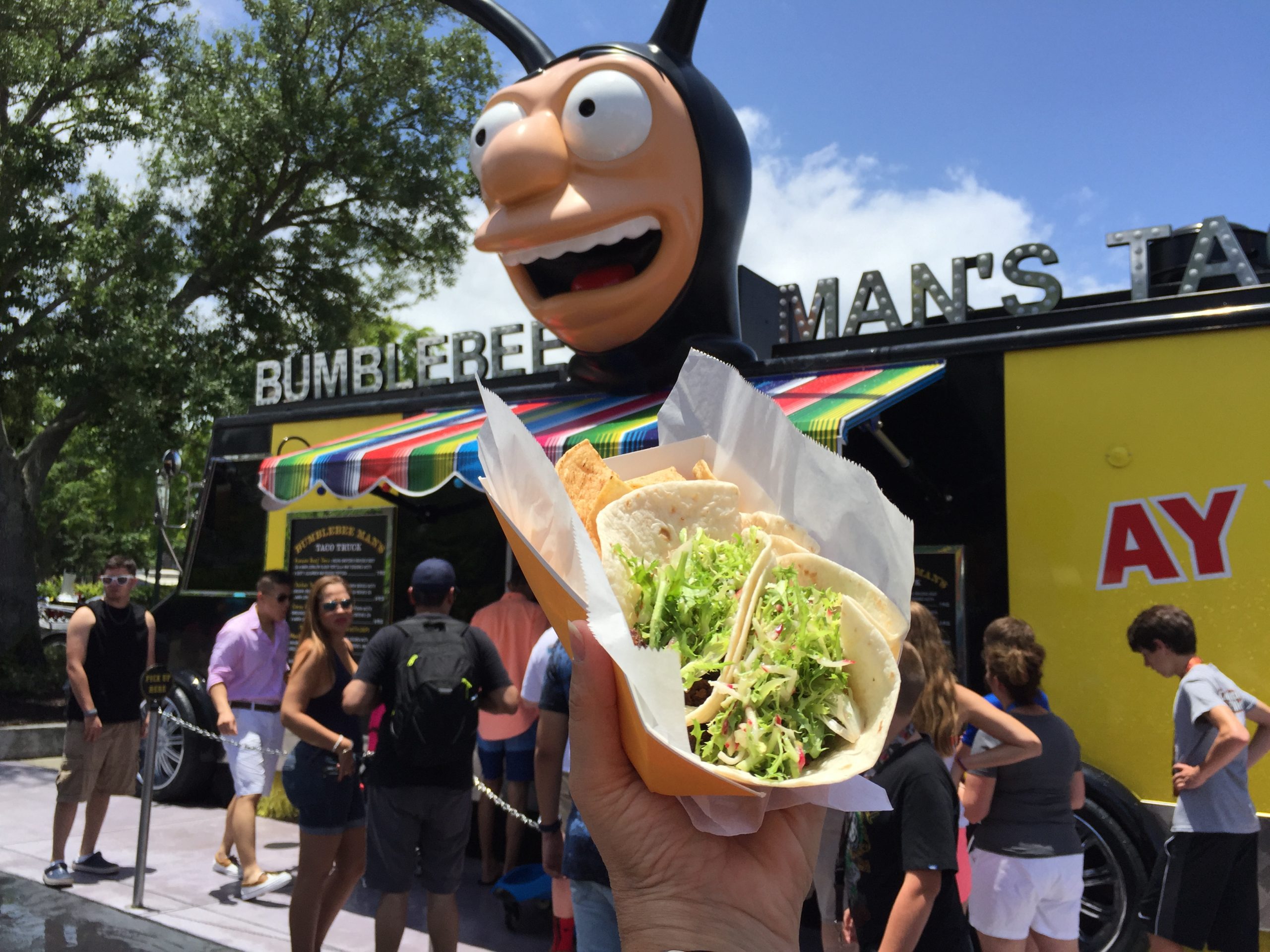Bumble Bee Taco with taco - The Unofficial Guides
