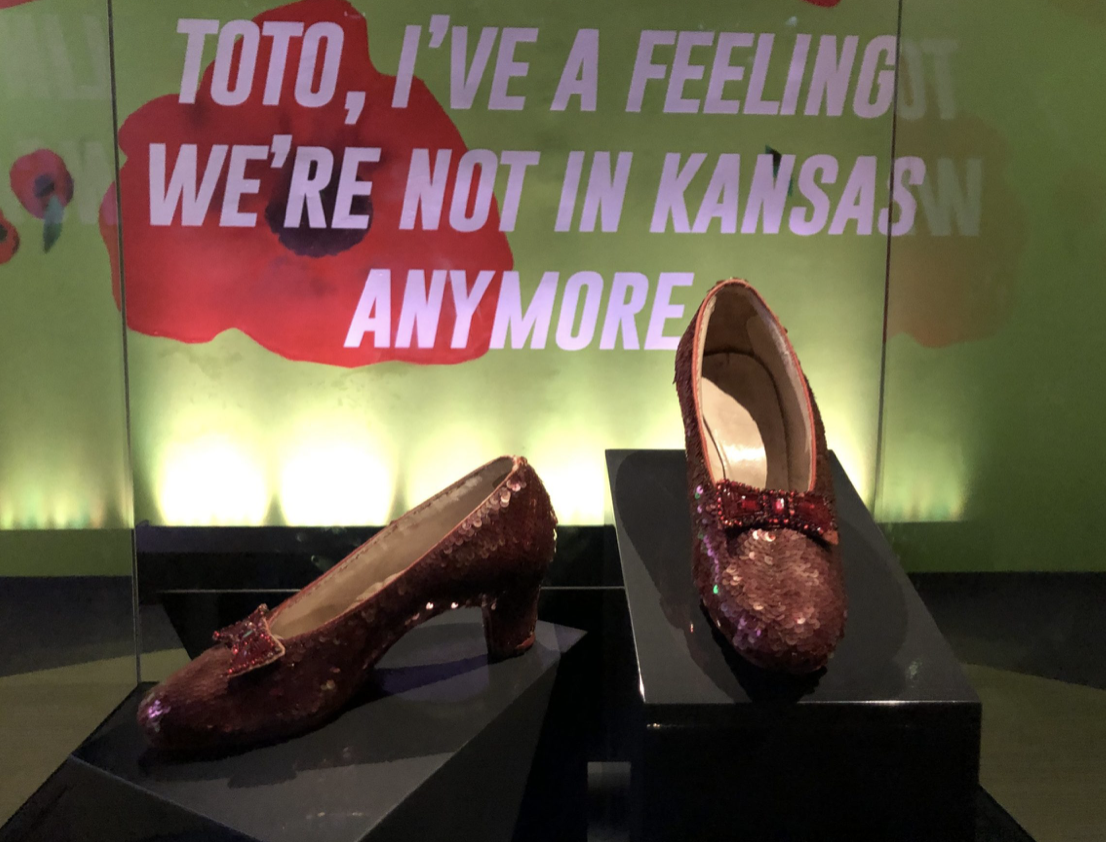 American History Museum Dorothy's Slippers - The Unofficial Guides