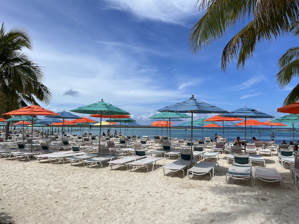 The family beach at Castaway Cay - The Unofficial Guides