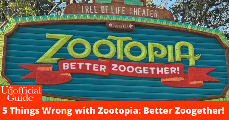 5 Things Wrong with Zootopia Better Zoogether! - The Unofficial Guides